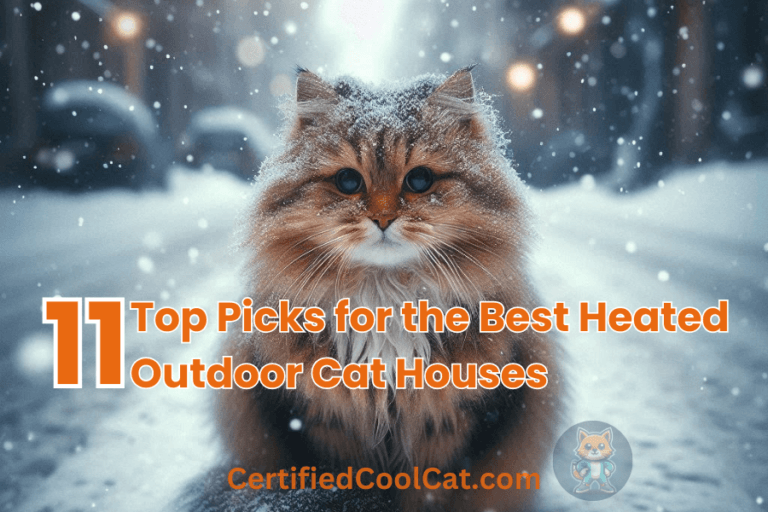 11 Top Picks for the Best Heated Outdoor Cat Houses - Certified Cool Cat